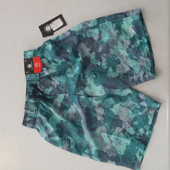 Speedo | Swim | Speedo Boys Swimming Trunks Size Medium Teal Deep Green ...